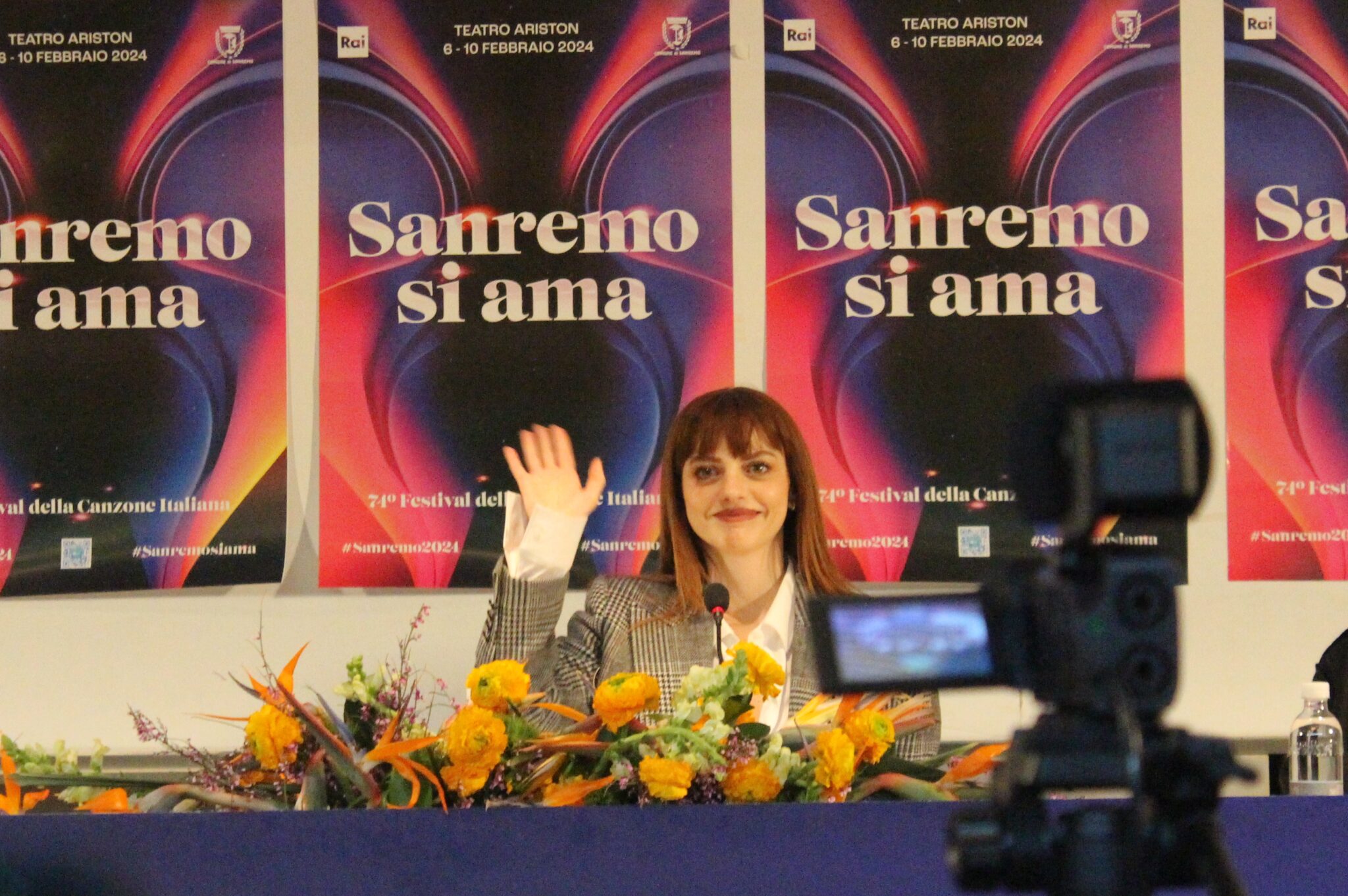 Annalisa a Sanremo 2024 con il brano "Sinceramente"